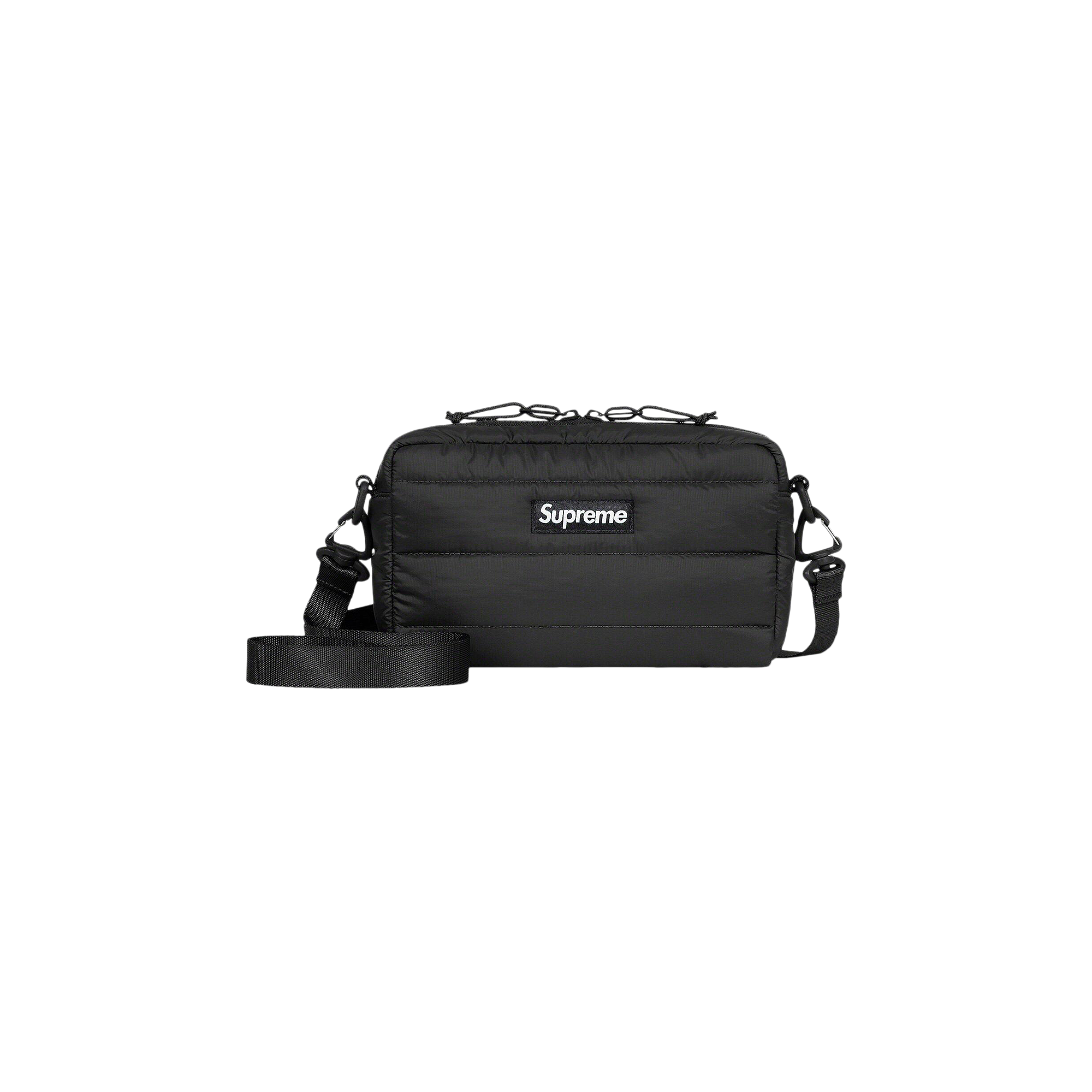 Supreme Puffer Side Bag - Black | Editorialist