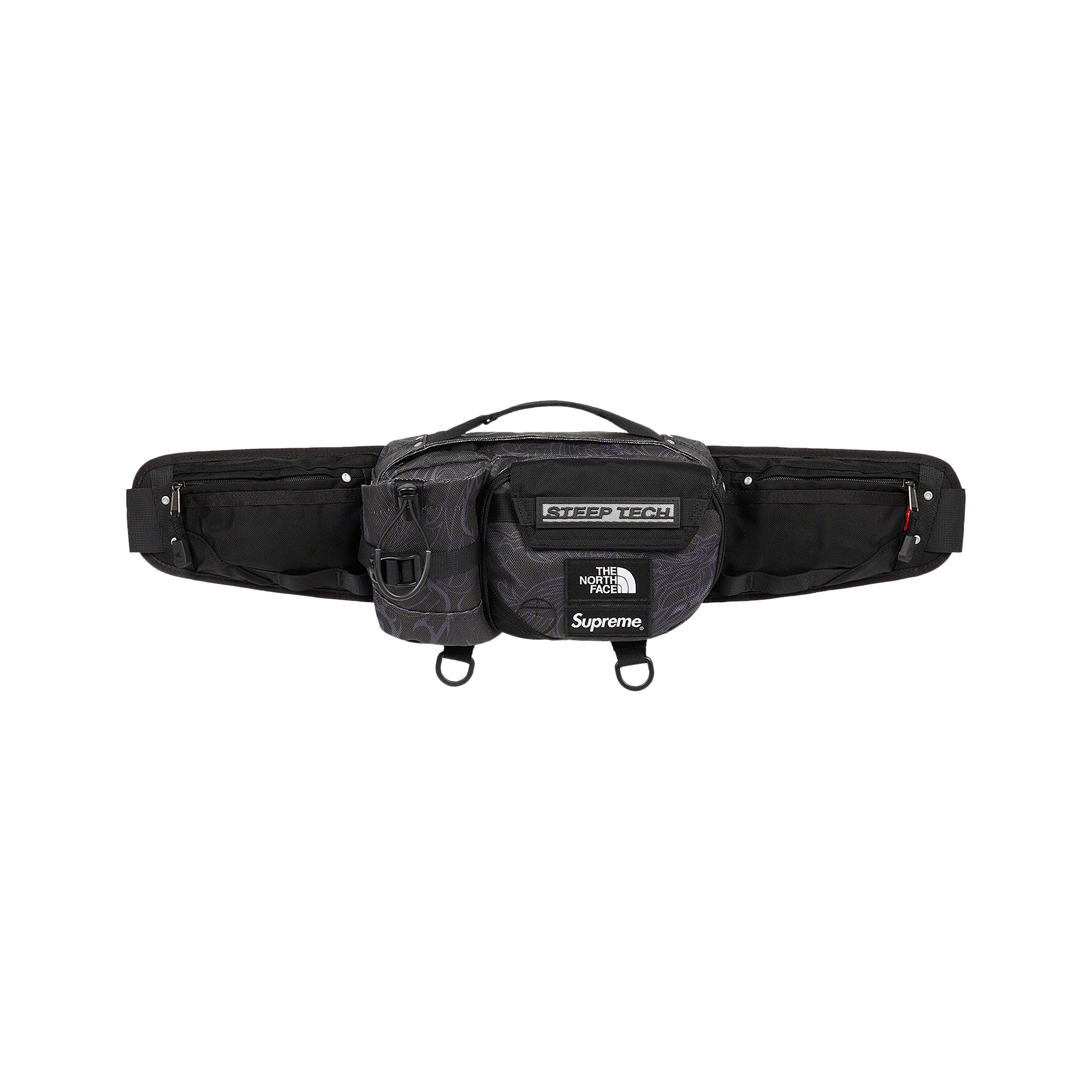 Supreme X The North Face Steep Tech Waist Bag - Black | Editorialist