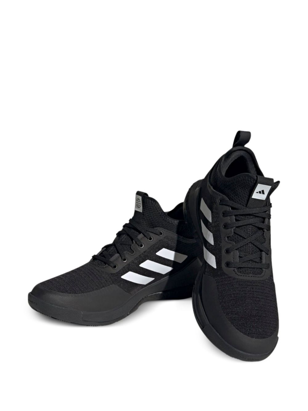 Adidas Crazyflight Mid Sneakers In Black | Editorialist