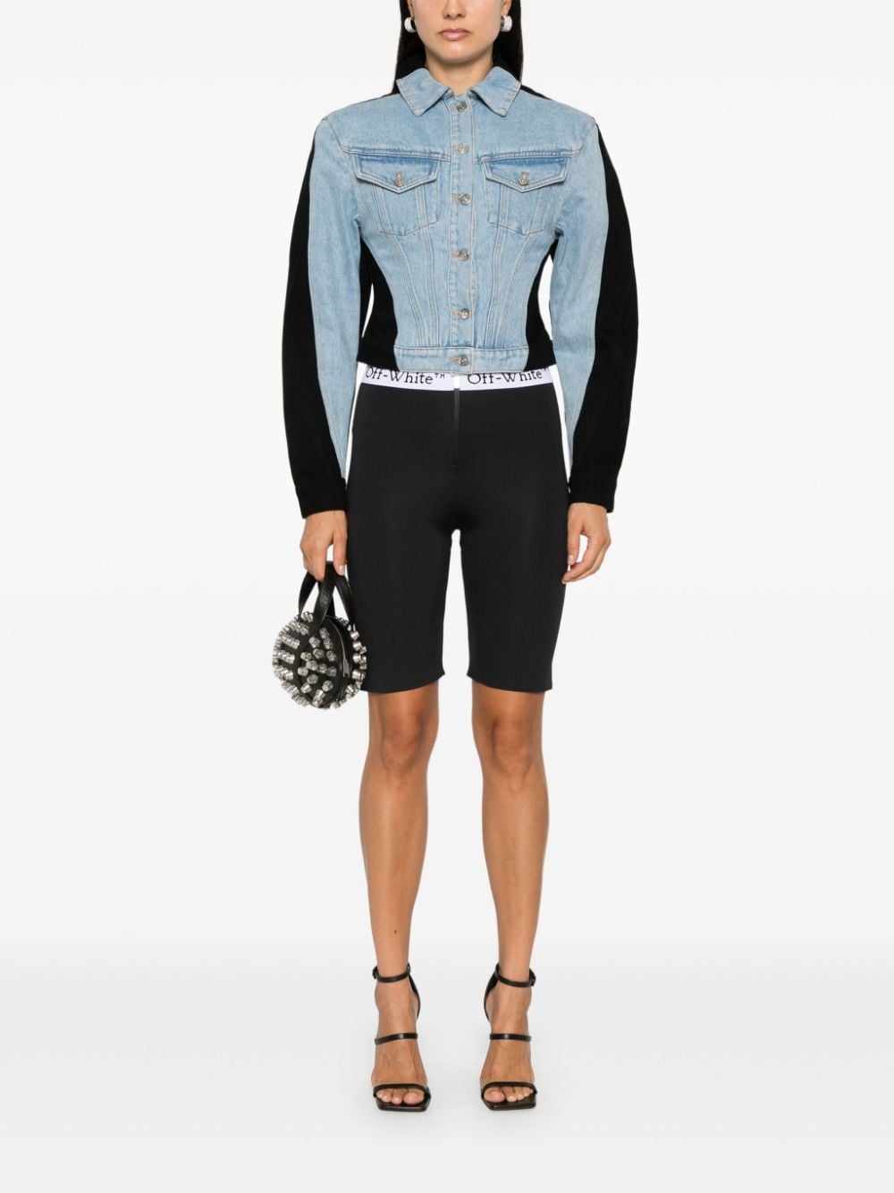 OFF-WHITE Off-White Logo Waistband Shorts