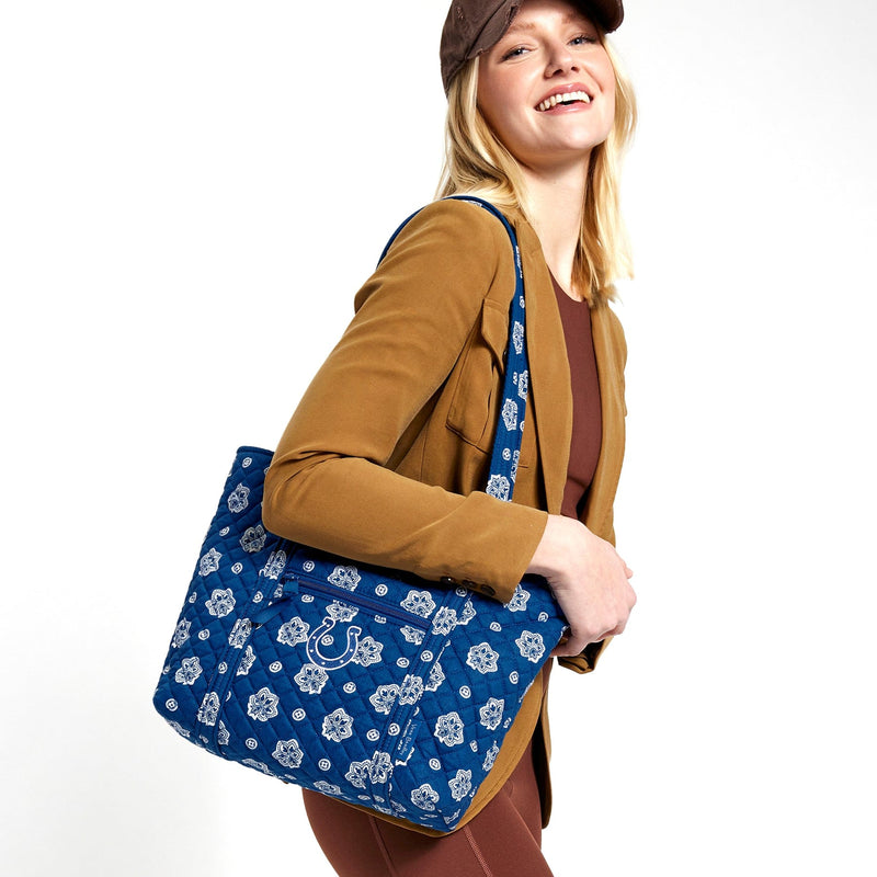 VERA BRADLEY Vera Bradley Indianapolis Colts Bandana Small Tote Bag