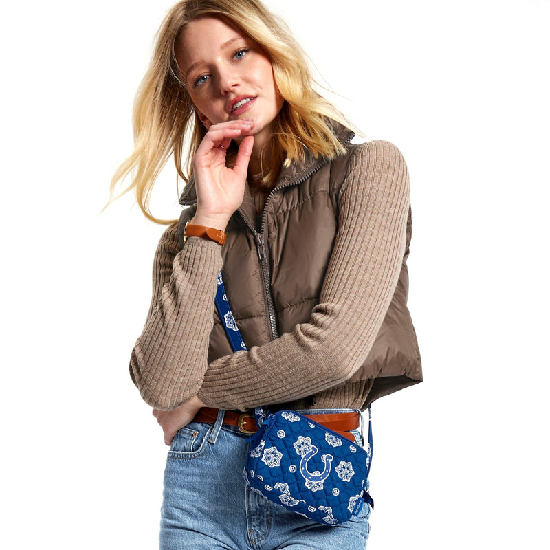 VERA BRADLEY Vera Bradley NFL RFID Small Stadium Crossbody Bag