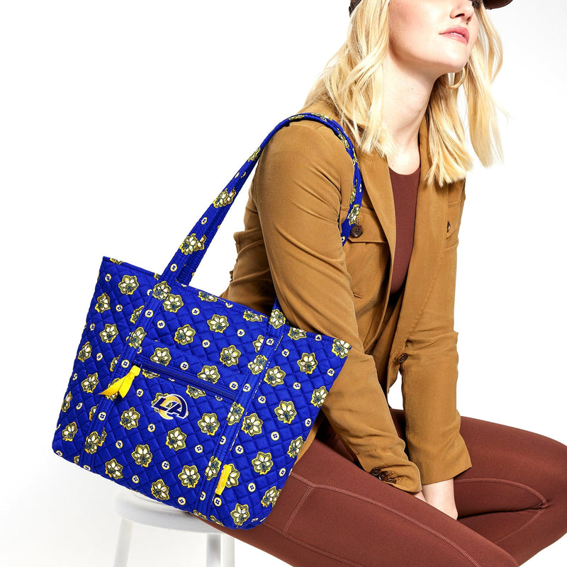 VERA BRADLEY Vera Bradley Los Angeles Rams Small Tote Bag