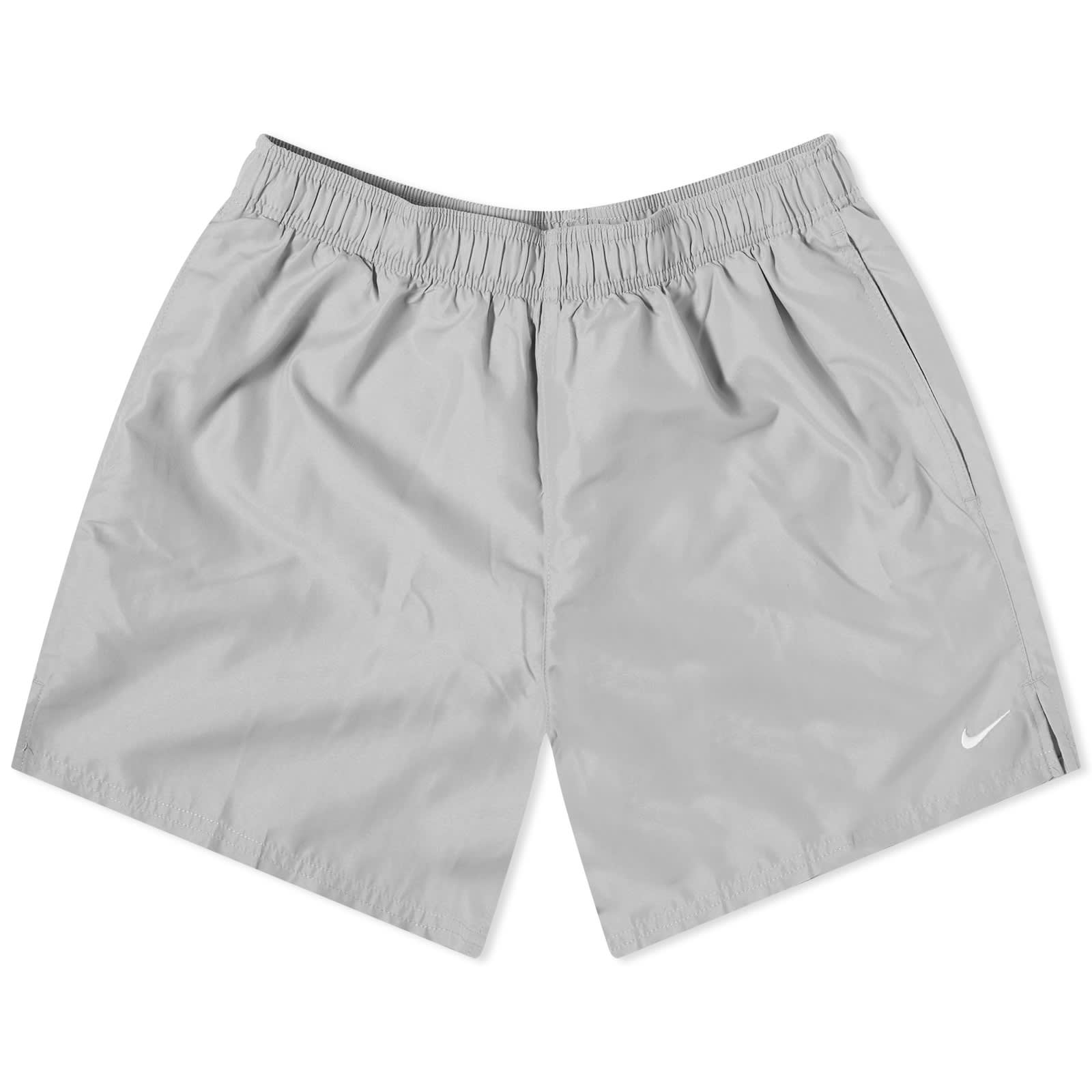 grey nike swim shorts