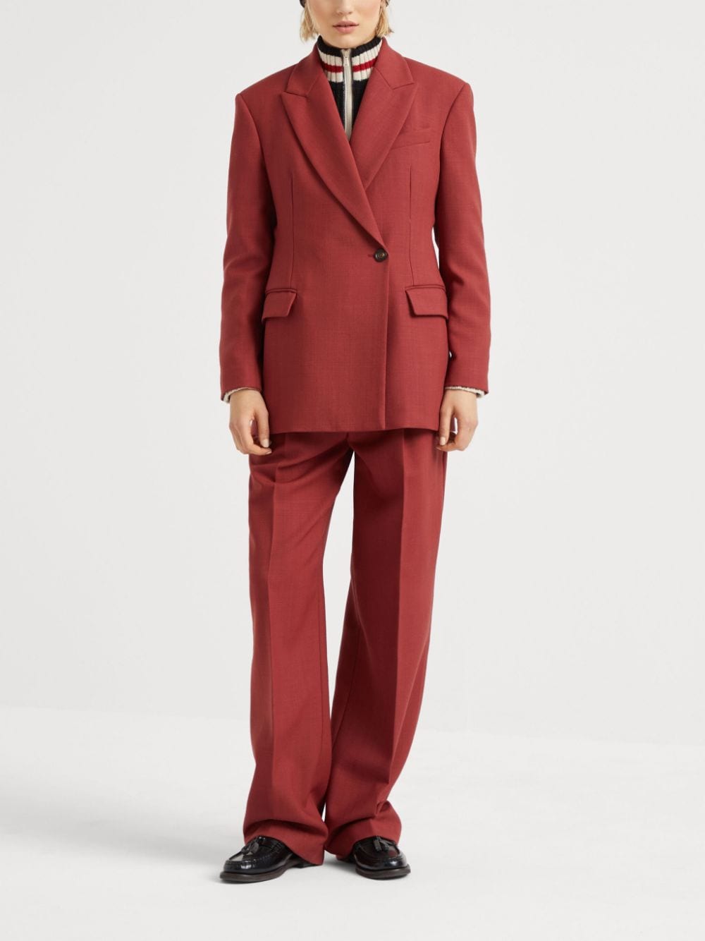 BRUNELLO CUCINELLI Brunello Cucinelli Virgin Wool Tailored Trousers