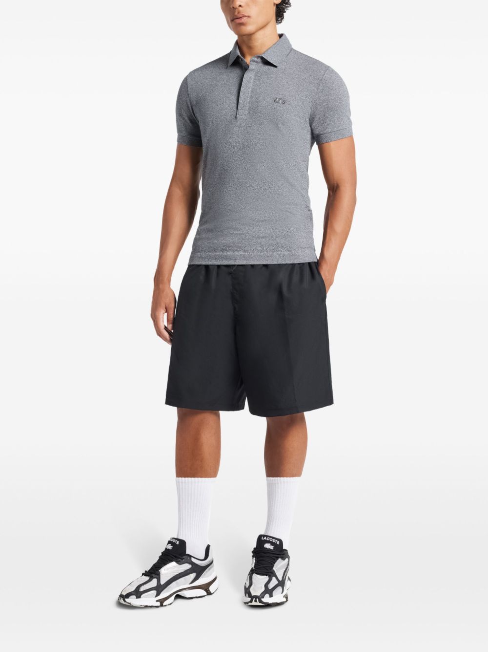 LACOSTE Lacoste Cotton Taffeta Shorts