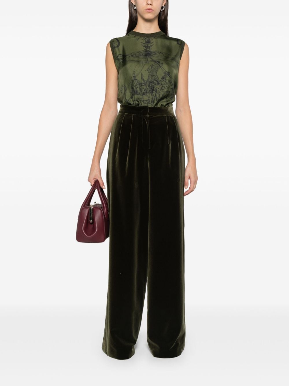 FABIANA FILIPPI Fabiana Filippi Velvet Trousers