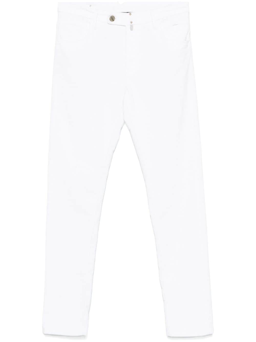 INCOTEX Corduroy Straight Leg Trousers