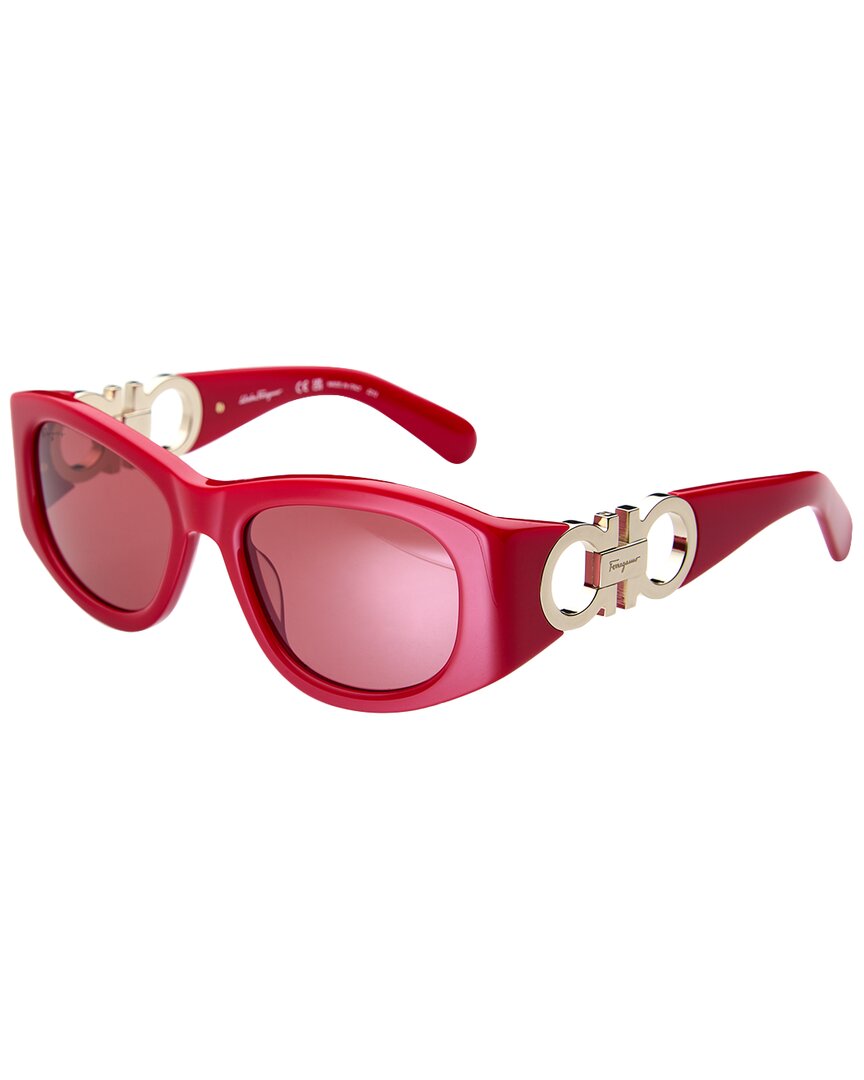 Ferragamo Sf1082s 53mm Sunglasses In Red - 81% Off  display picture 2