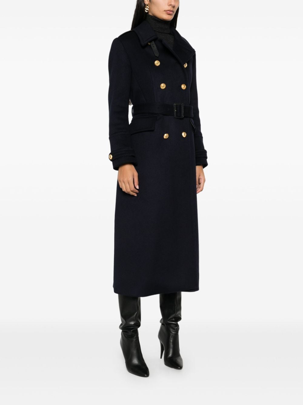 TOM FORD TOM FORD Double-Breasted Military Coat
