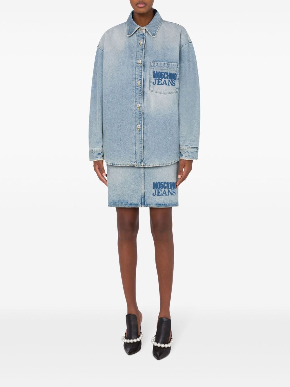 MOSCHINO MOSCHINO JEANS Cotton Denim Jacket