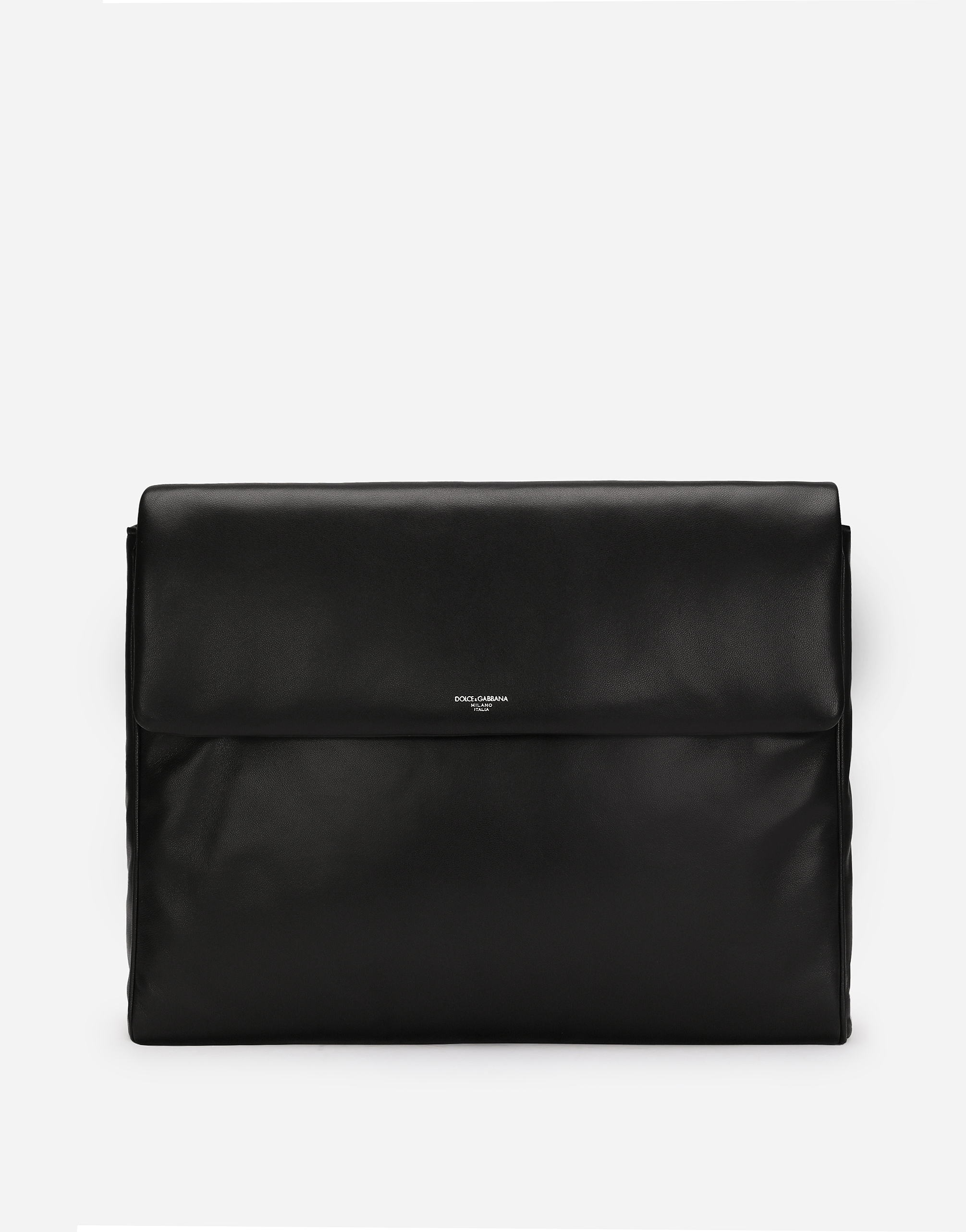 DOLCE & GABBANA Dolce & Gabbana Nappa Leather Flap Handbag