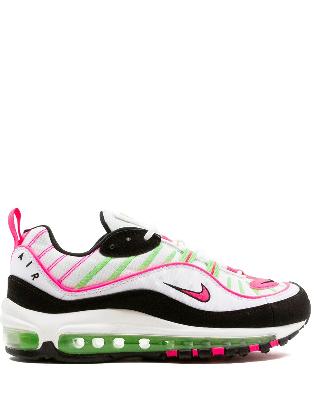 nike air max 98 pink and green