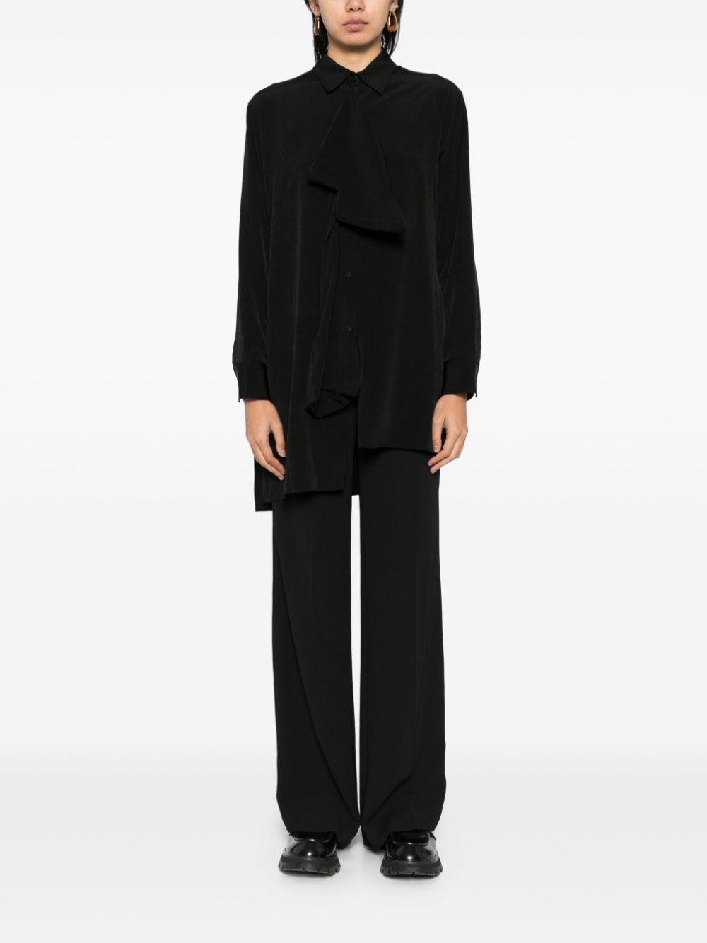 YOHJI YAMAMOTO Yohji Yamamoto Asymmetric Shirt