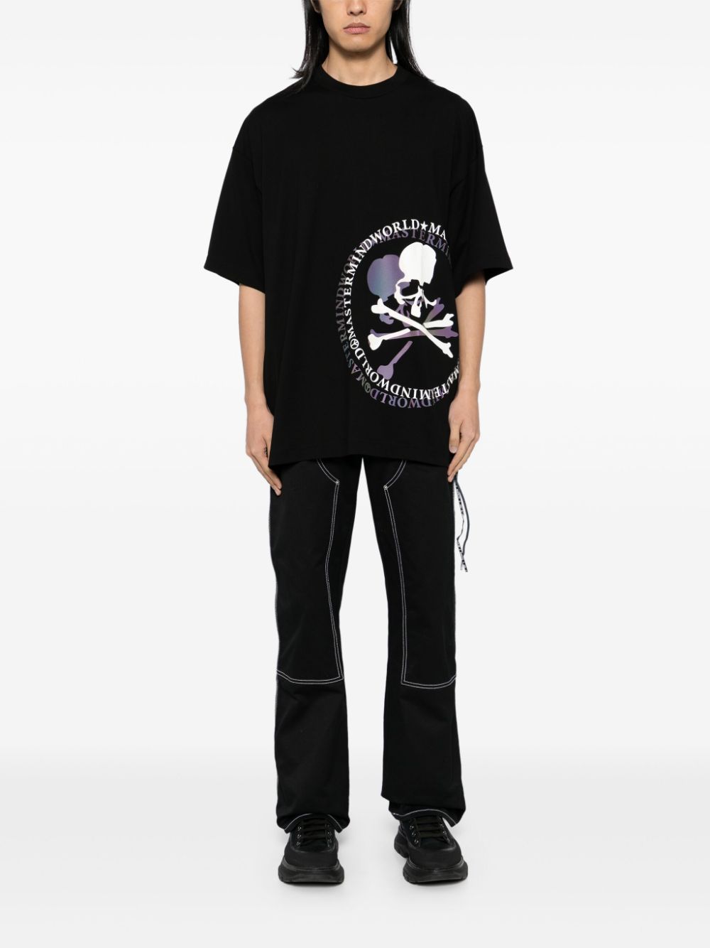 MASTERMIND WORLD aurola t-shirt