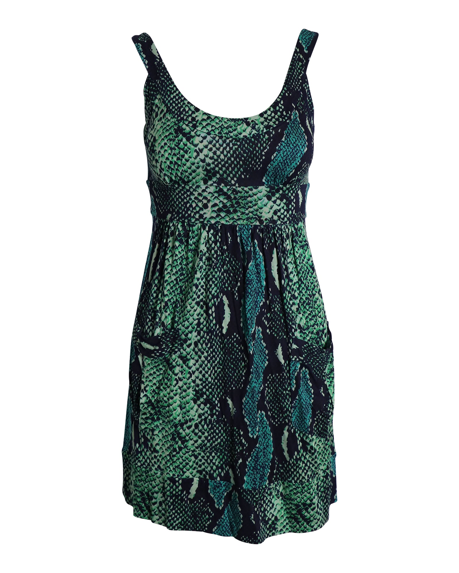 Diane Von Furstenberg Snake Print Sleeveless Mini Dress In Green - 68% Off | Editorialist Diane Von Furstenberg Snake Print Sleeveless Mini Dress In Green - 68% Off | Editorialist