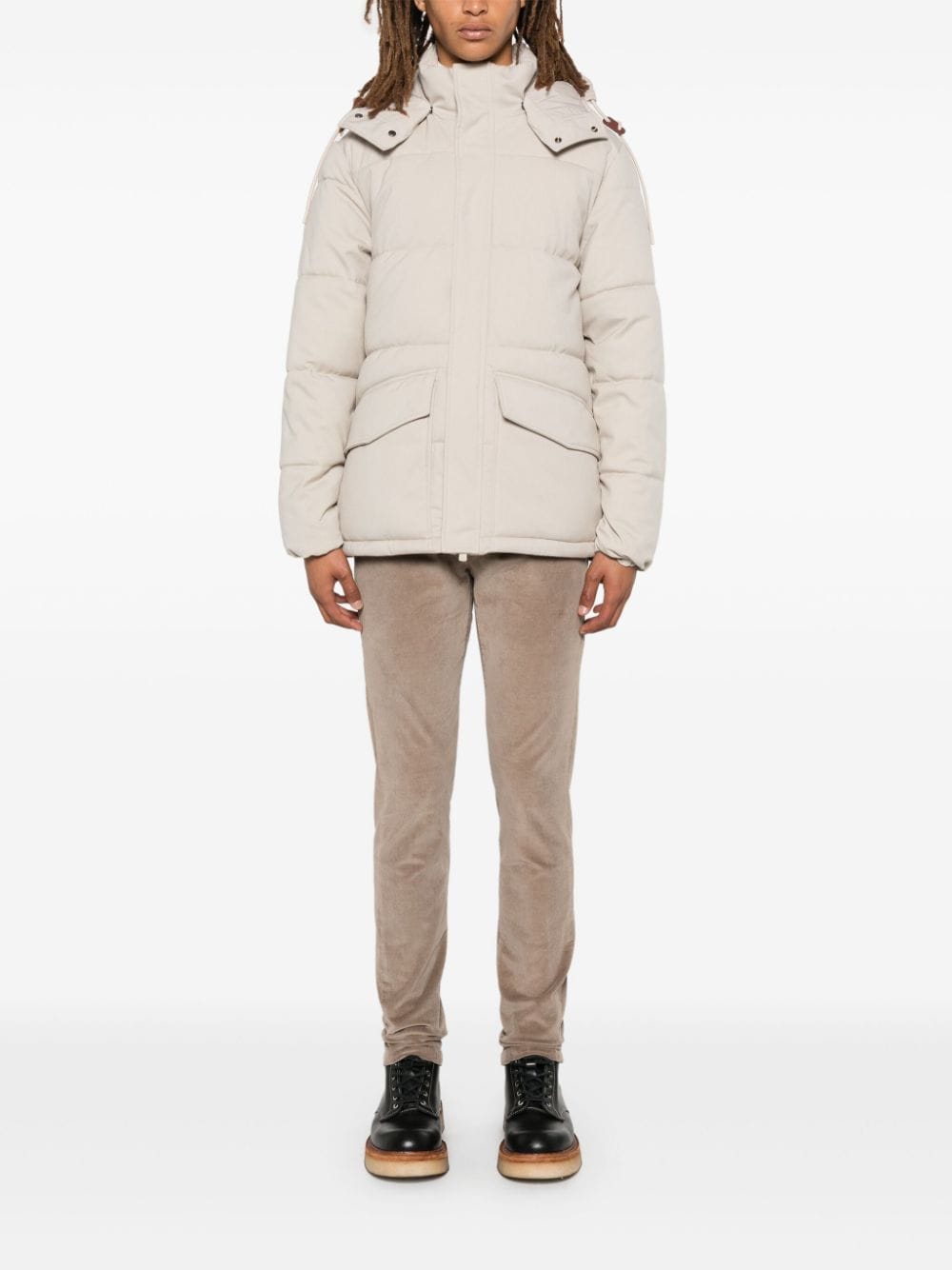 MANUEL RITZ Manuel Ritz Hooded Down Jacket