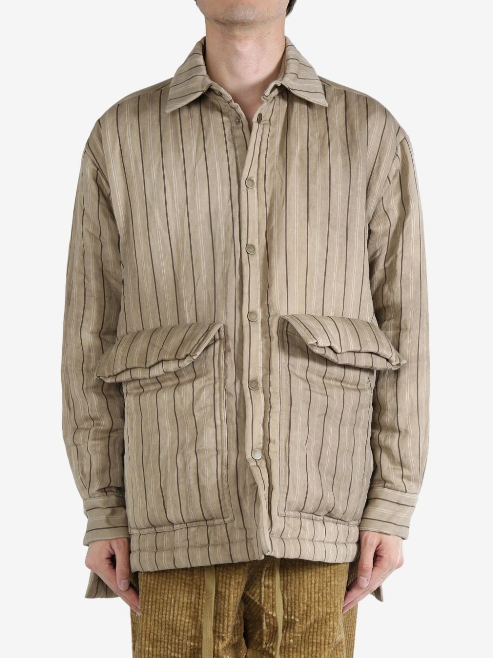 UMA WANG striped shirt