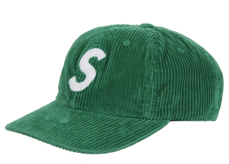 Supreme S Logo 6-Panel Cap - Black | Editorialist