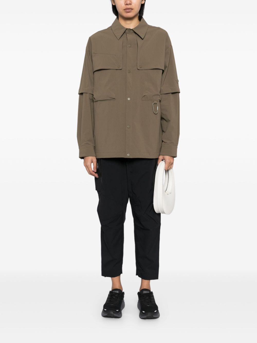 SPOONYARD Spoonyard Detachable-Sleeve Shirt