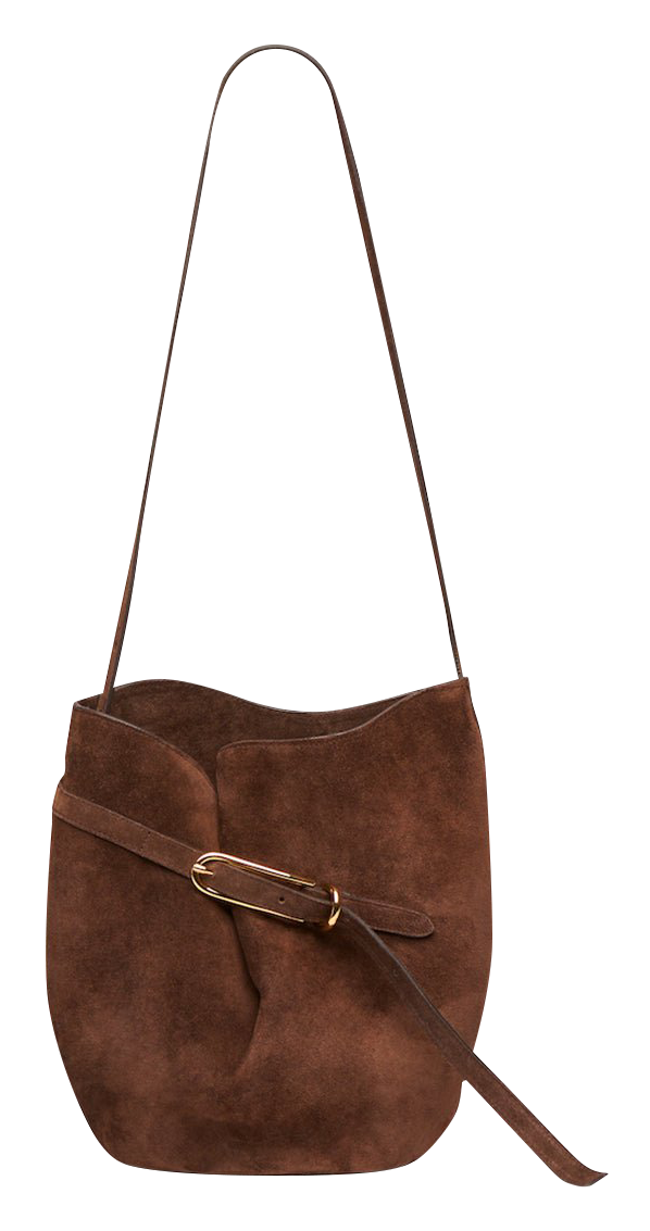 TORY BURCH Romy Suede Shoulder Bag