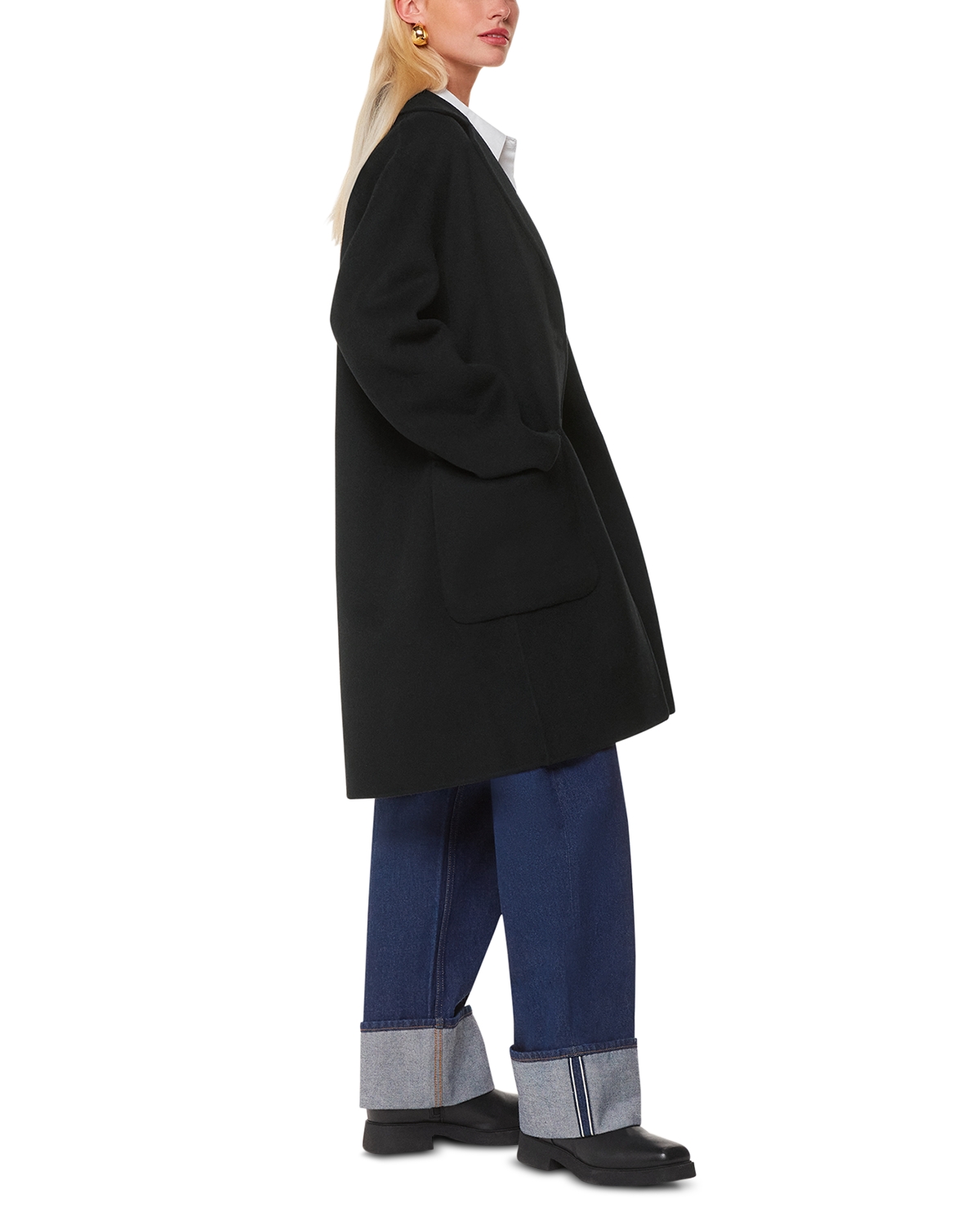 WHISTLES Whistles Wool-Blend Coat