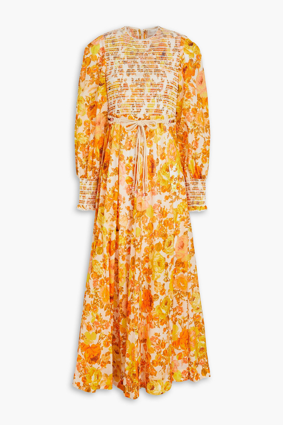 open lace back dress Zimmermann High Tide Picnic Dress – luxury-24 main image 1