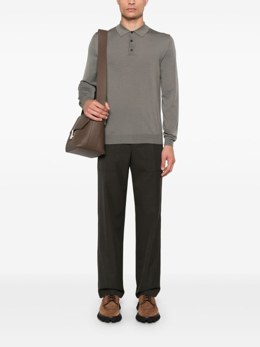 ZANONE knitted polo shirt