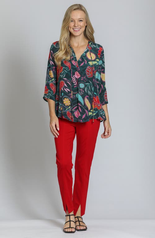 APNY APNY Split Hem Pull-On Crop Slim Pants