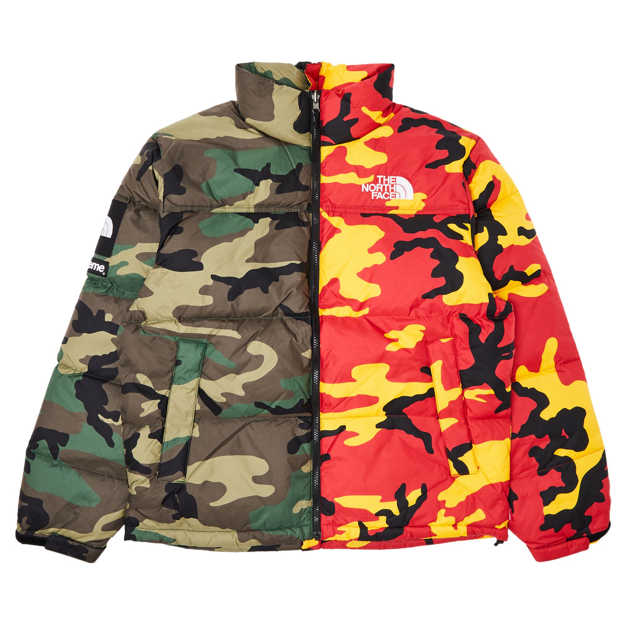 Supreme the north face multicolor cargo jacket Sサイズ 