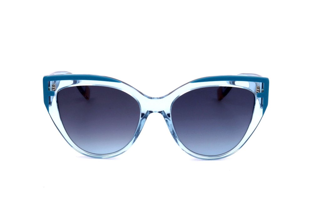 Furla Cat-Eye Sunglasses In Blue - 51% Off | Editorialist display picture 3