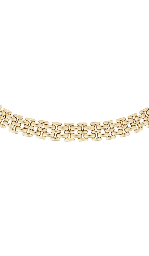 Shashi Jade Pave Chain Necklace - Gold | Editorialist
