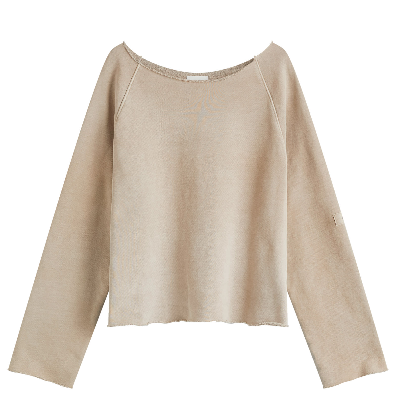 Joah Brown Slouchy Pullover Sweatshirt - Sand | Editorialist