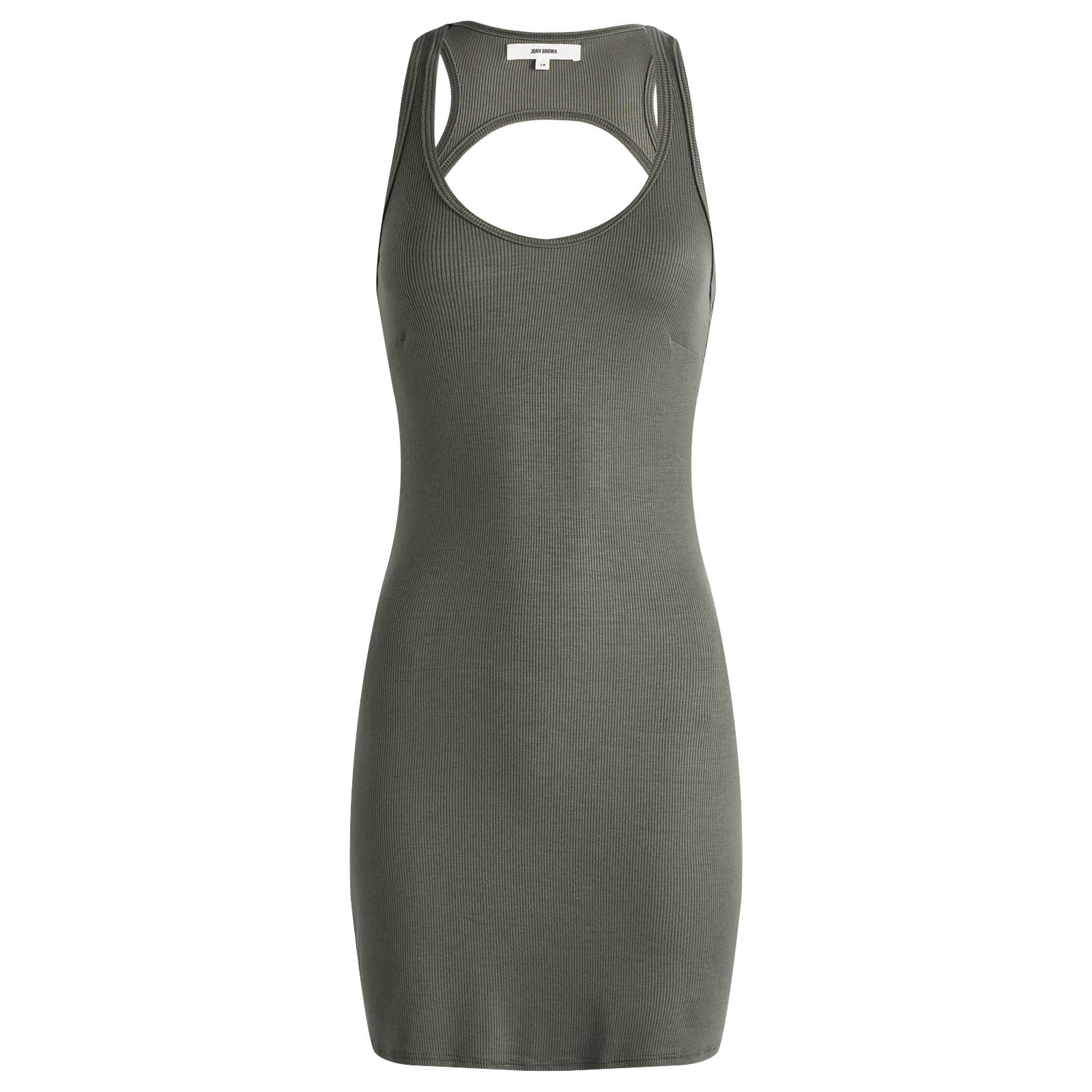 joah brown dress Cowl Back Mini Dress
