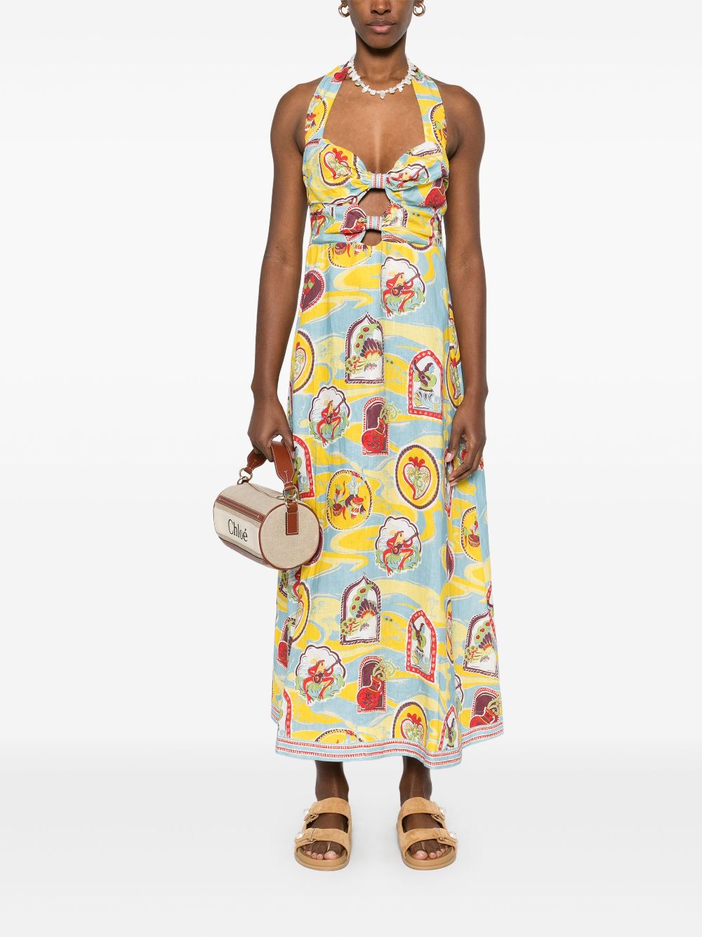 alemais emilio midi dress Alemais Emilio Midi Dress