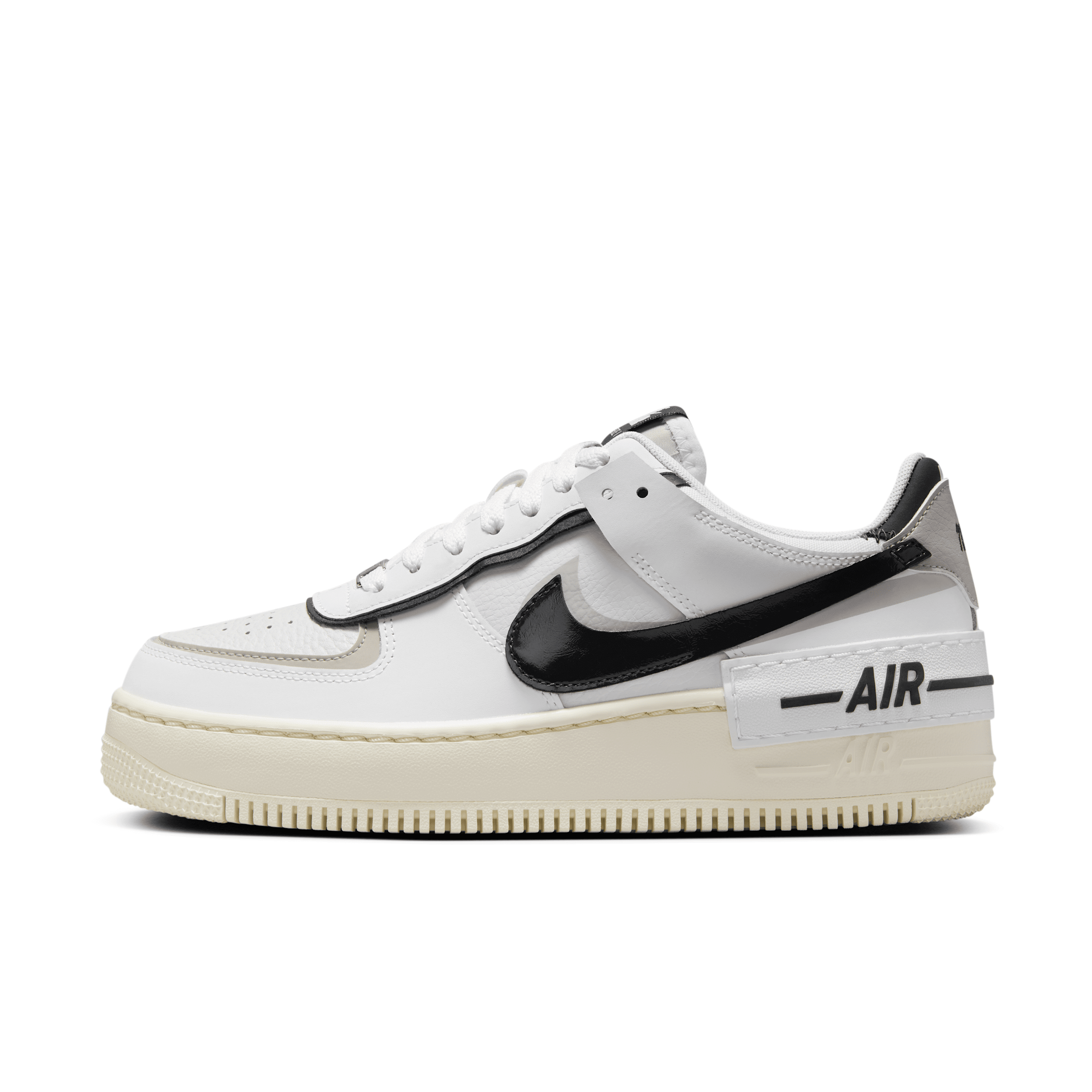Nike Air Force Shadow Sneakers In White 30% Off Editorialist
