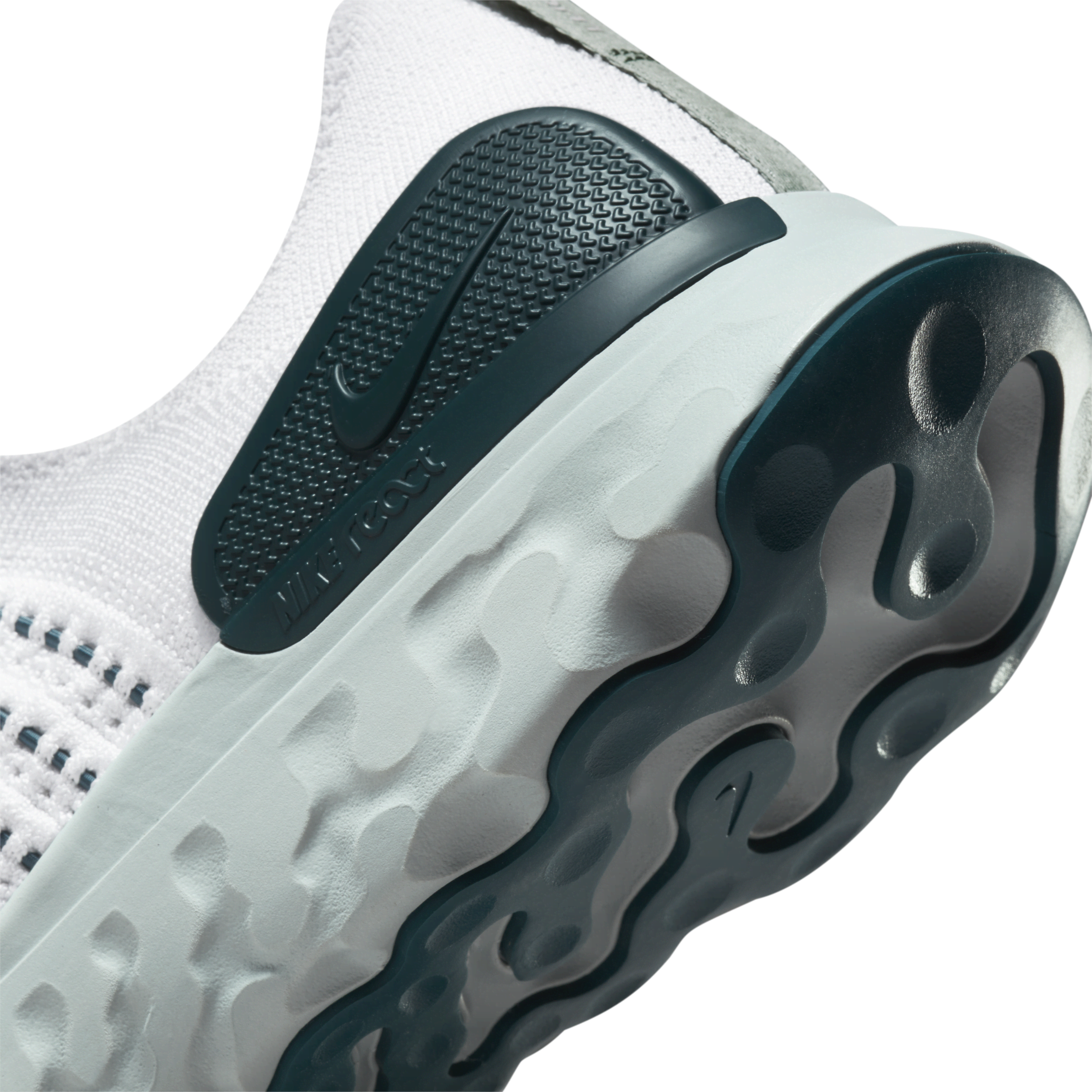 Nike React Phantom Run Flyknit 2 Road Running Shoes In Grey 