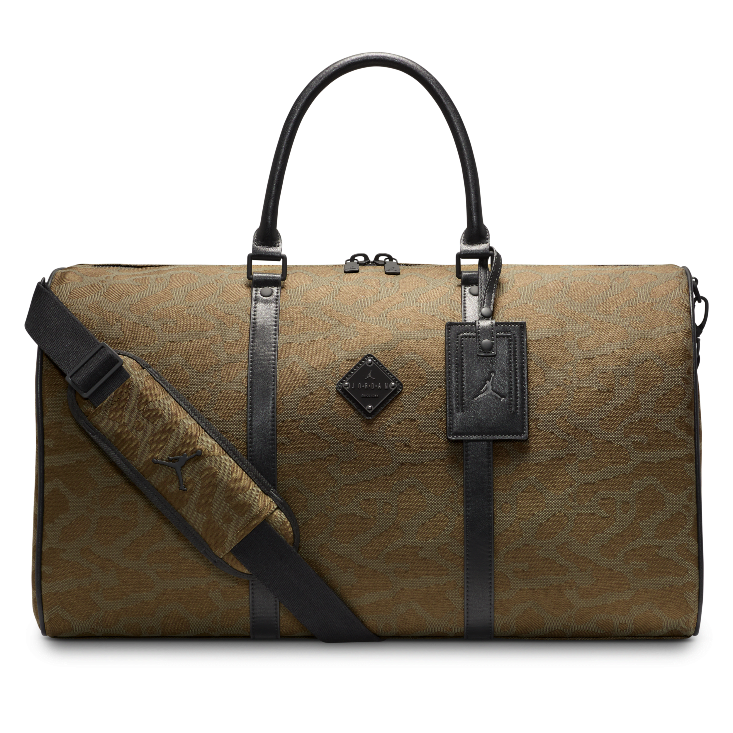 Jordan Icon Duffle Bag In Brown - 39% Off | Editorialist