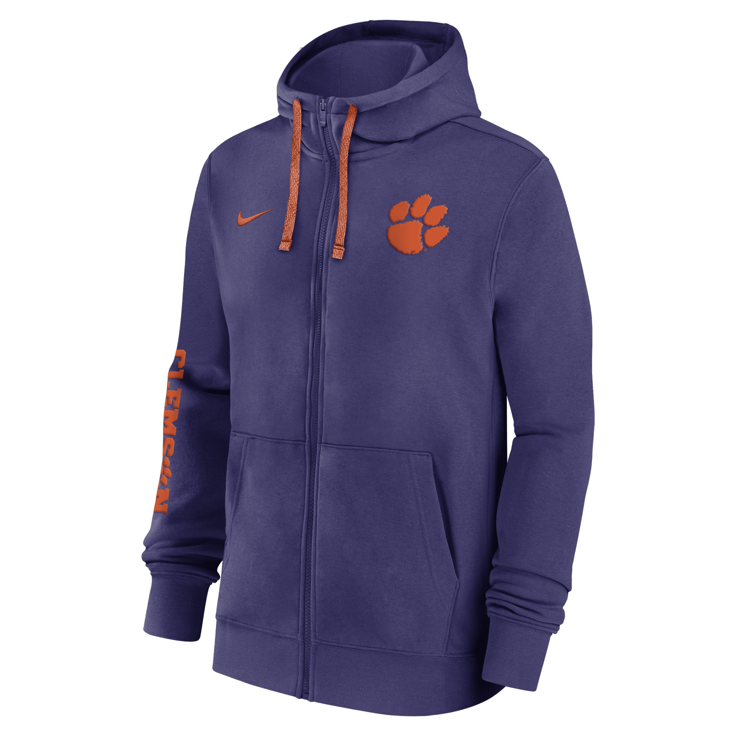 purple and orange nike hoodie