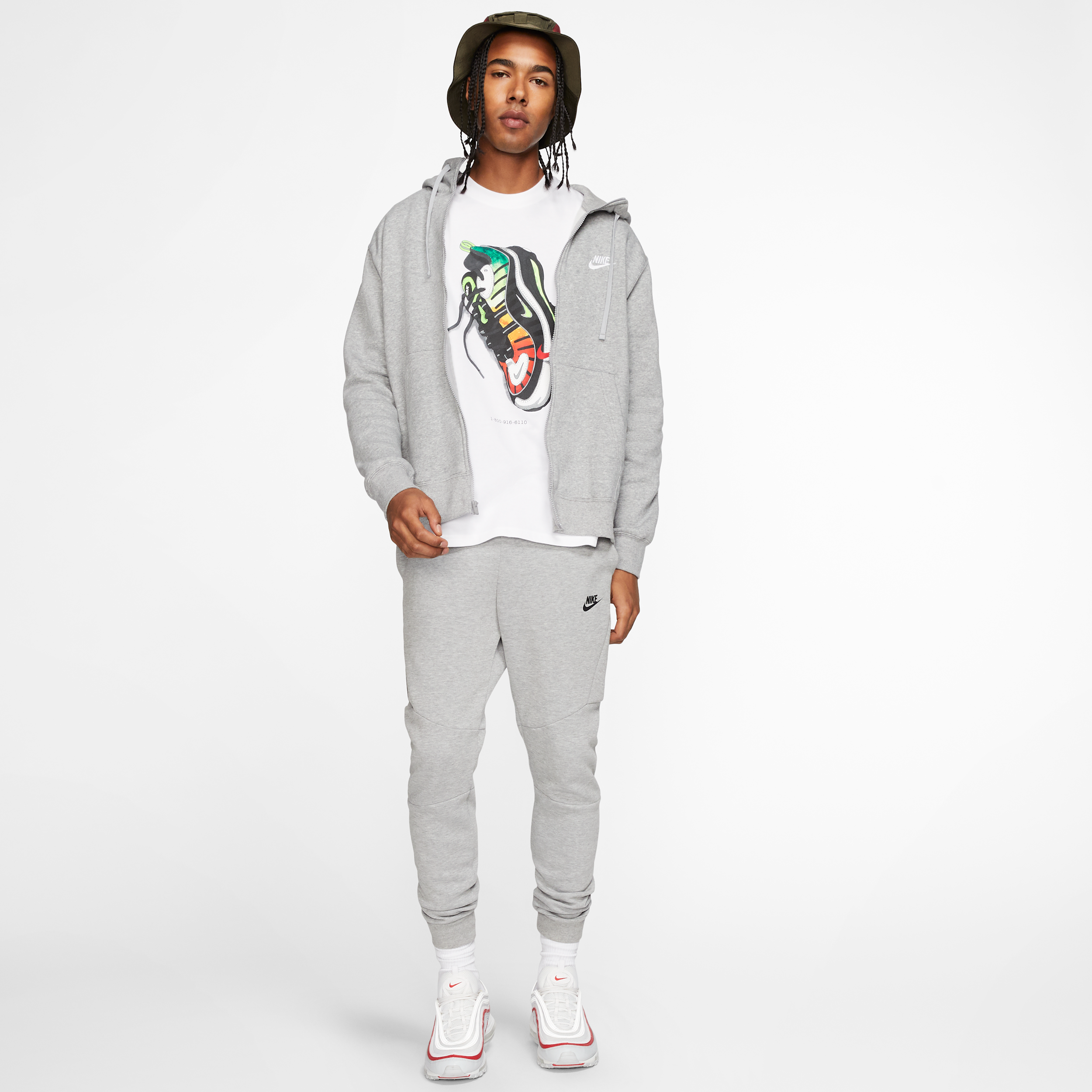 NIKE Sportswear Club Fleece Full-Zip Hoodie