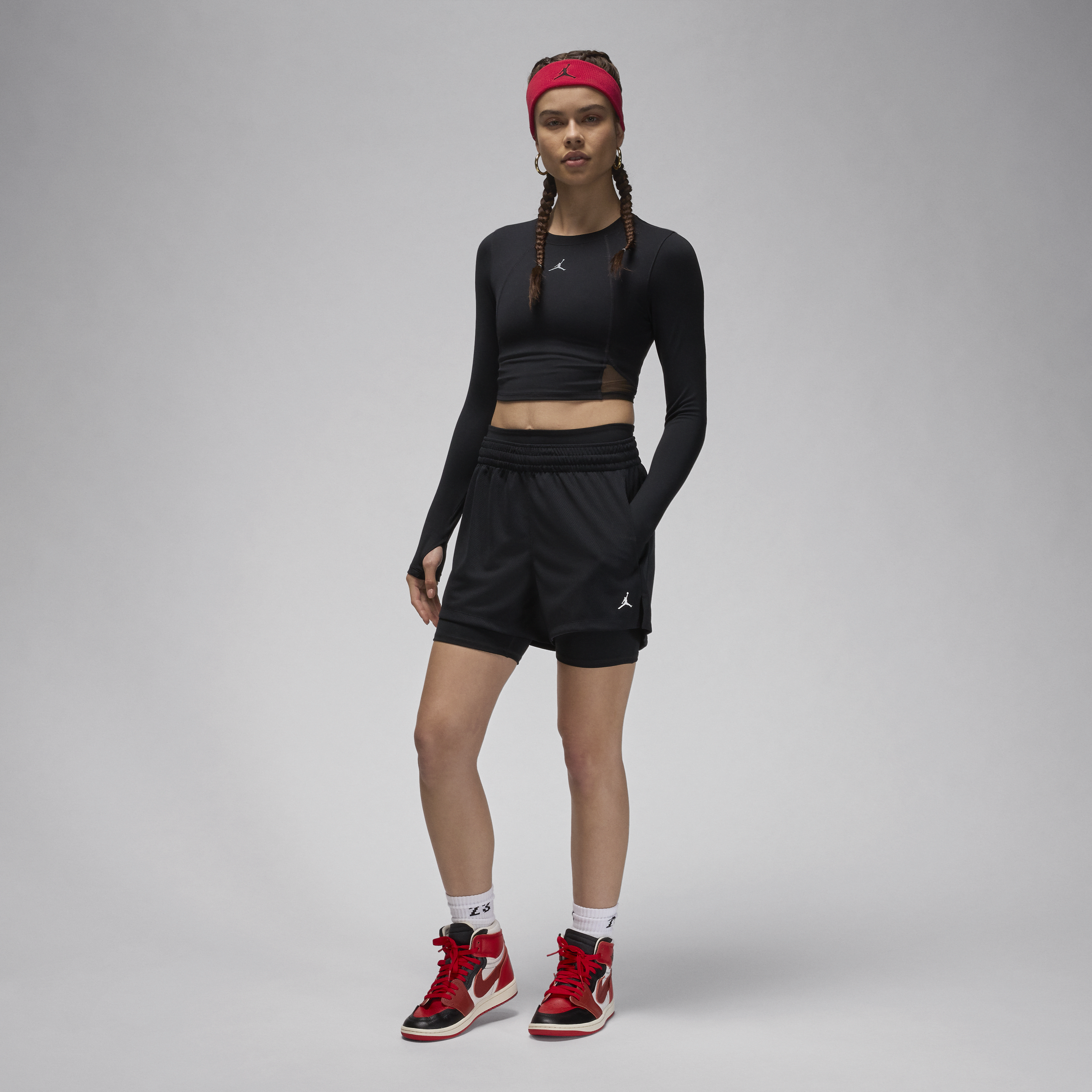 JORDAN Mesh Sports Shorts
