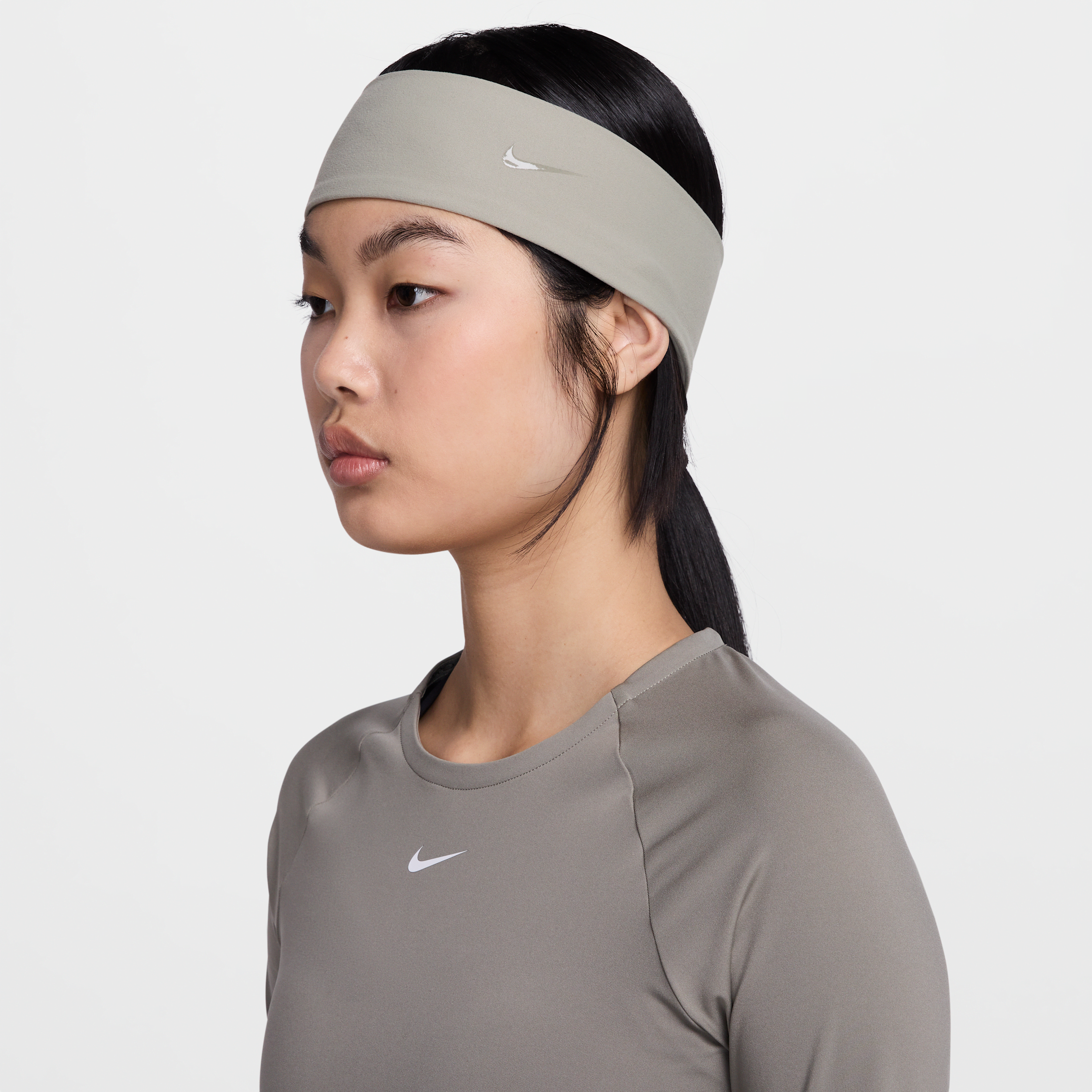 gray nike headband