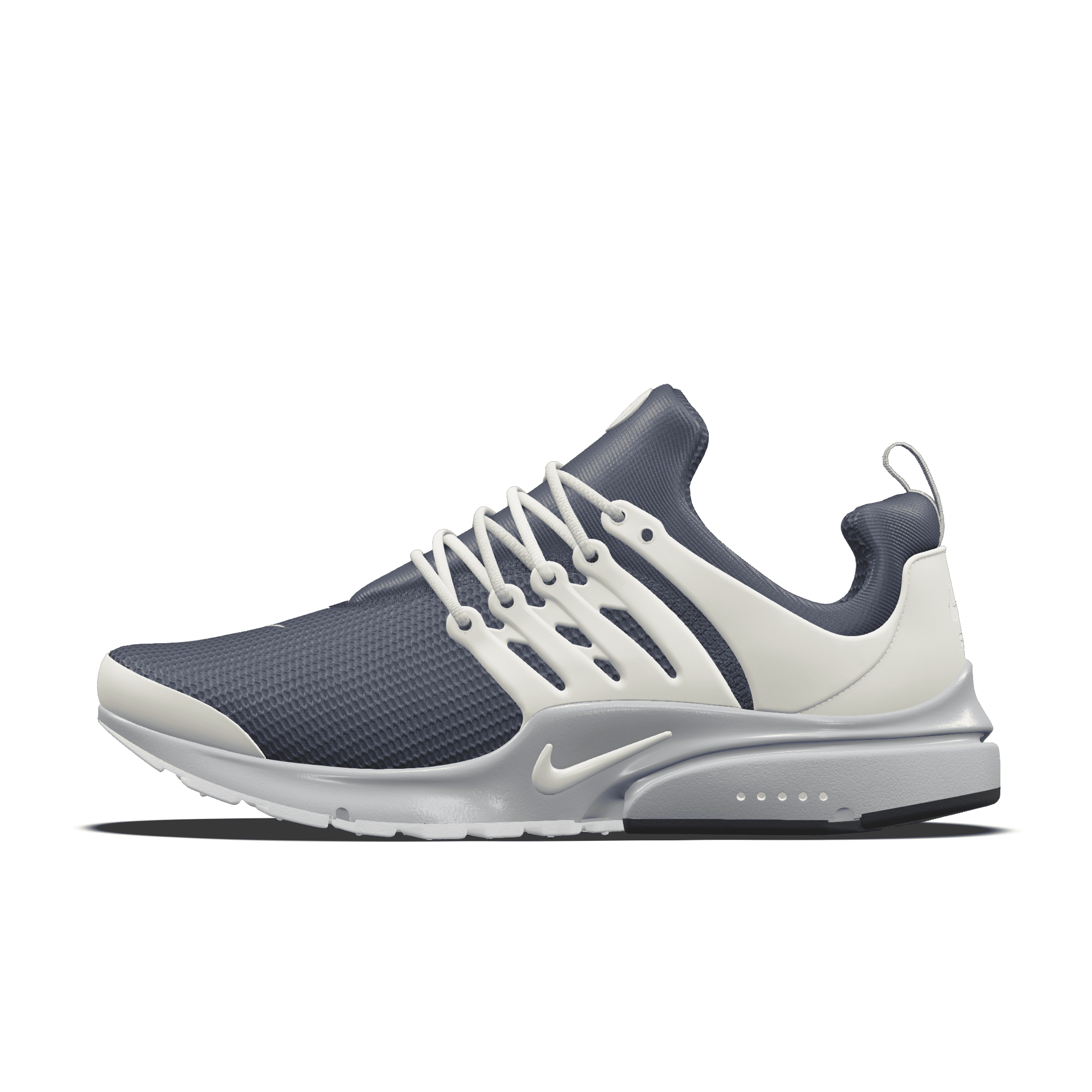 blue and grey nike presto