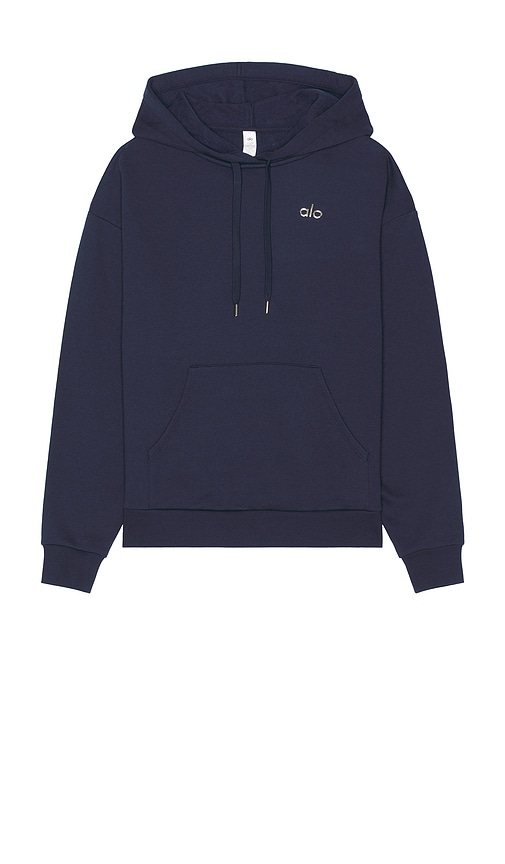 alo yoga Accolade フーディー XS パーカー ネイビー Accolade Hoodie - Navy | ALO