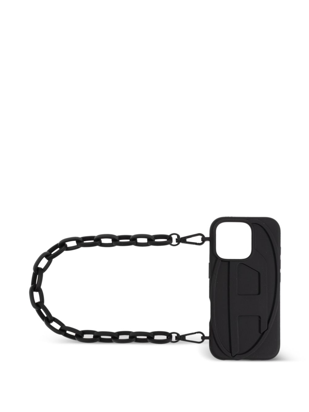 Diesel Oval D Chain Iphone 16 Pro Case - Black | Editorialist