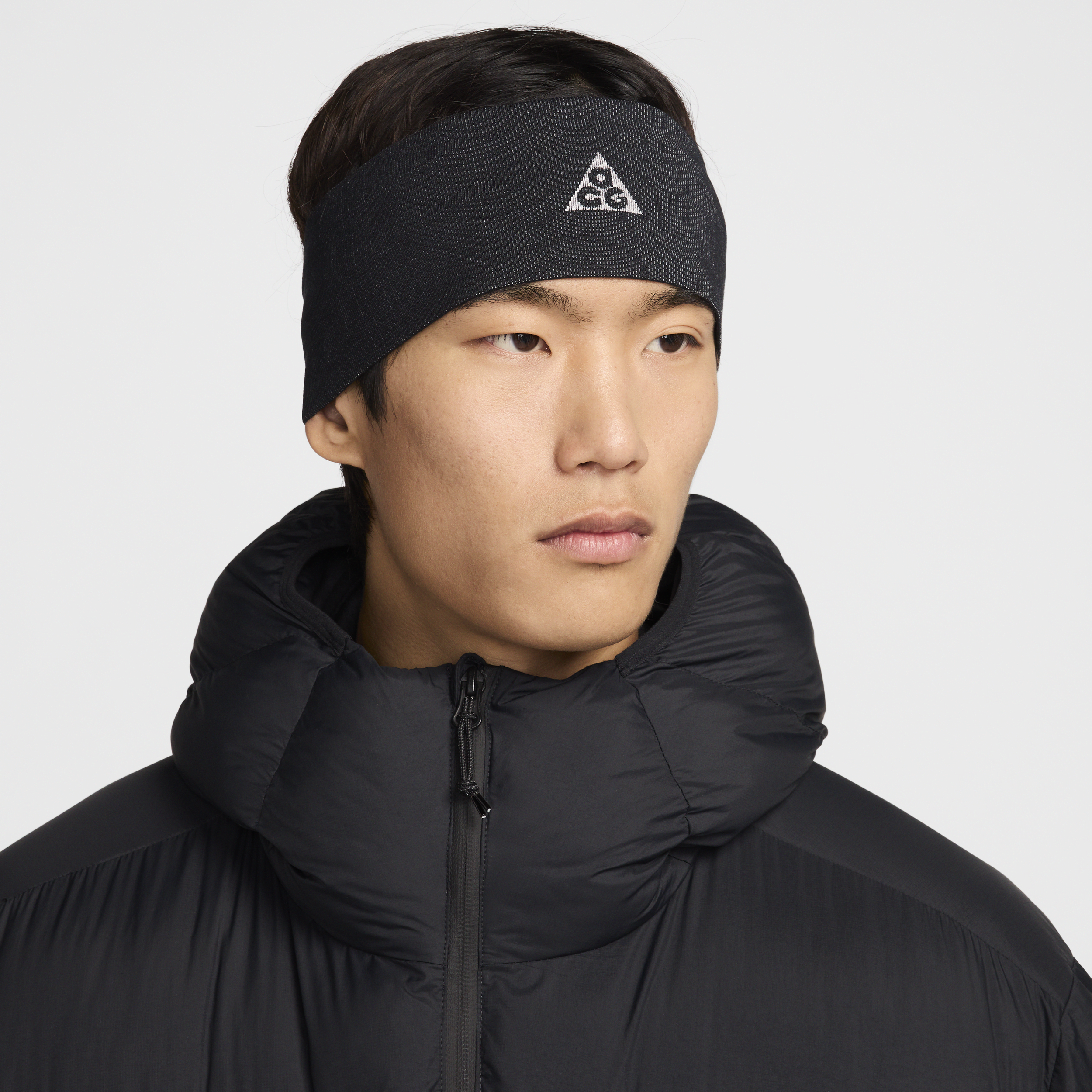 Nike Dri-Fit Uv Protection Lightweight Seamless Headband - Black