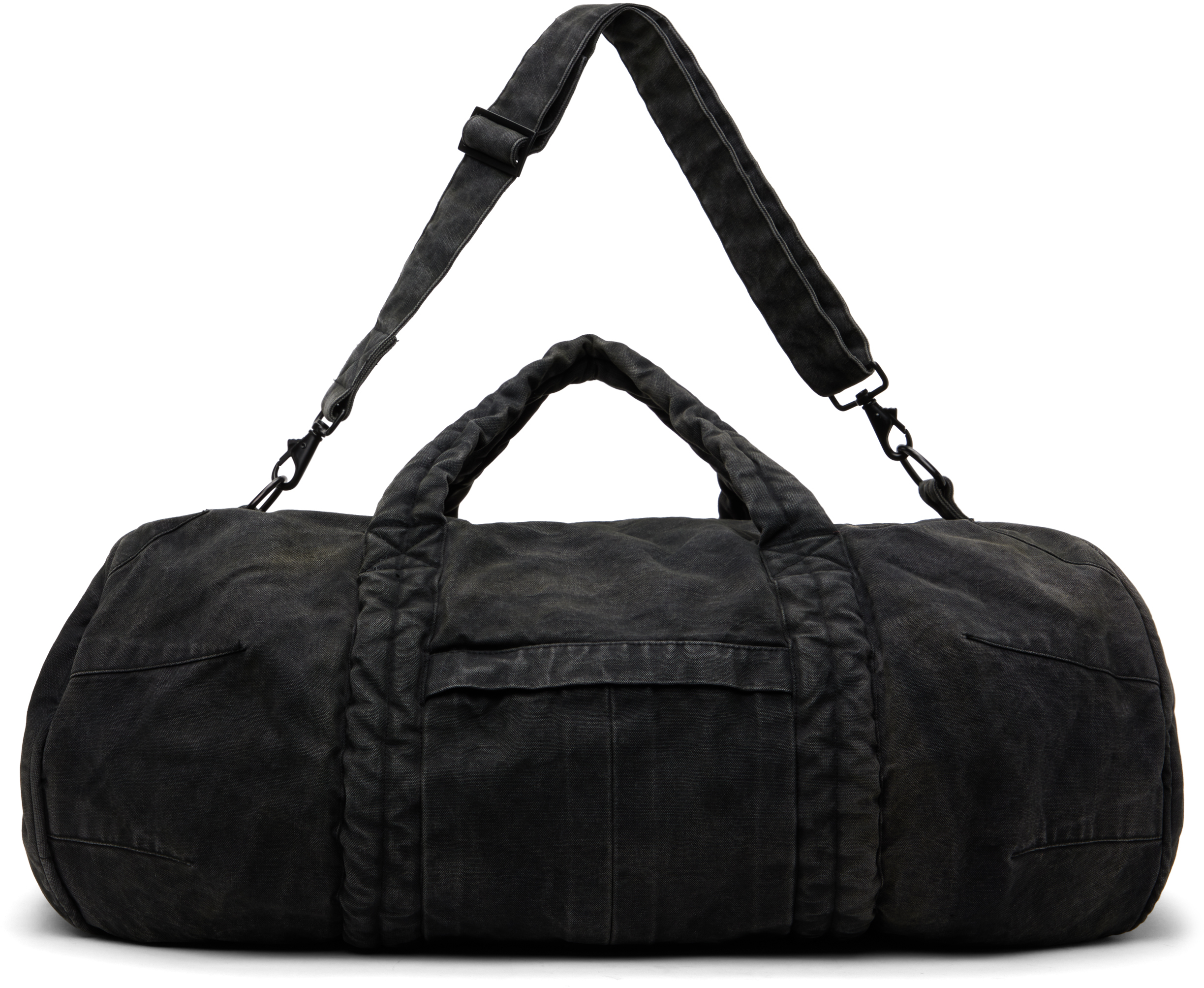 Entire Studios STANDARD DUFFLE ダッフルバッグ standard duffle washed black – entire studios