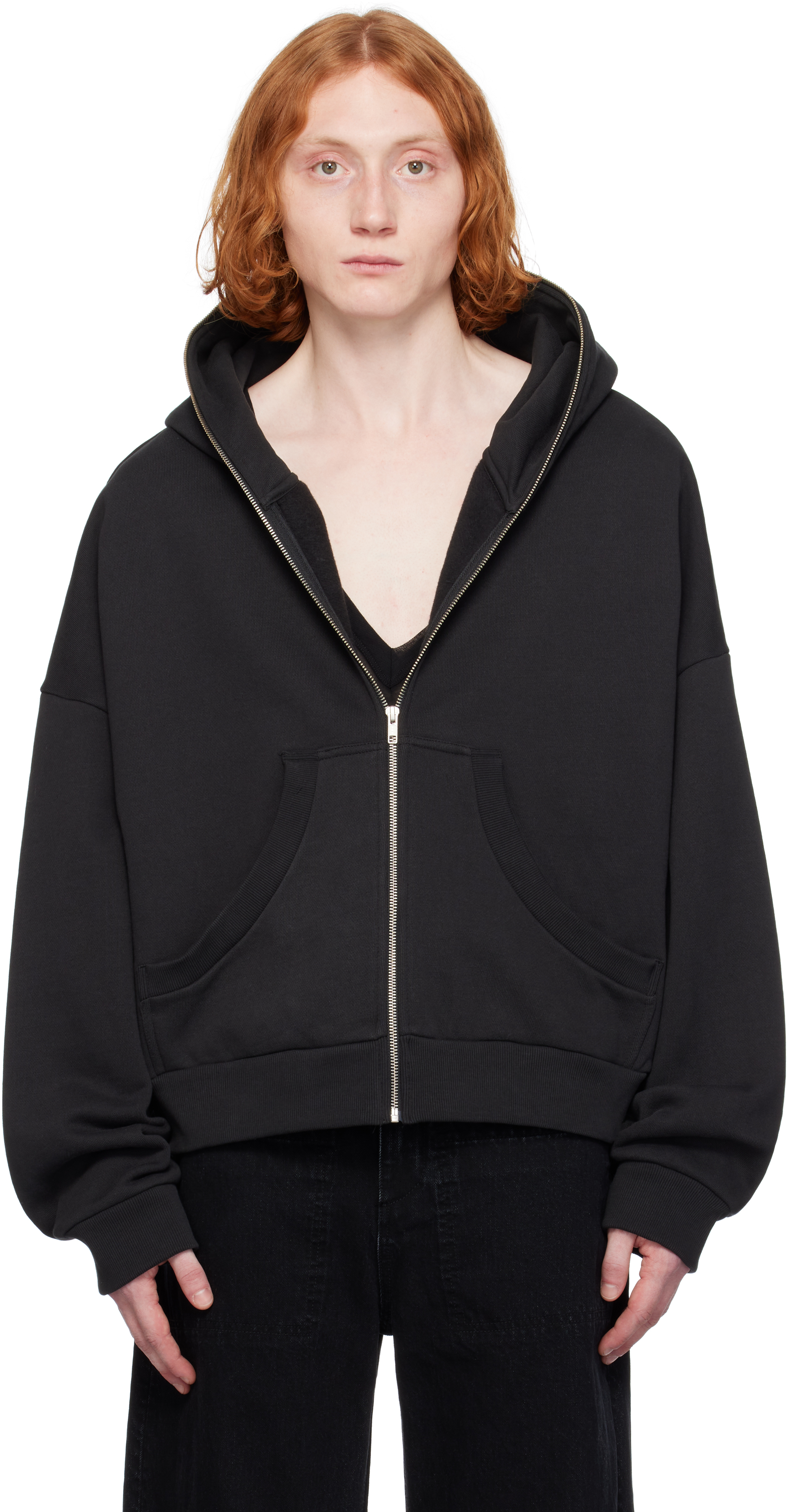 Entire Studios Eternal Zip Hoodie - Soot | Editorialist