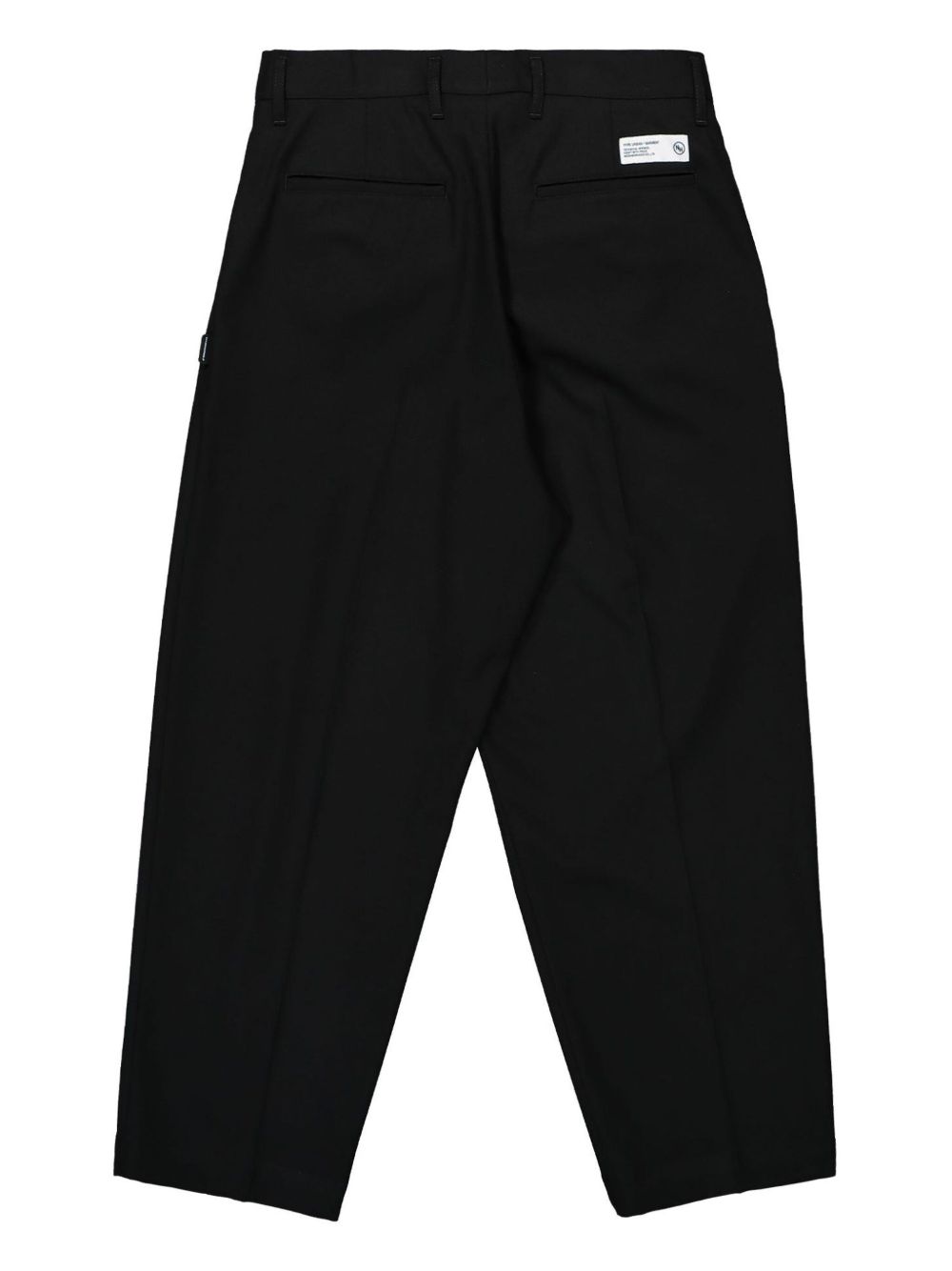 Auralee Two-Tuck Slacks In Black - 27% Off | Editorialist
