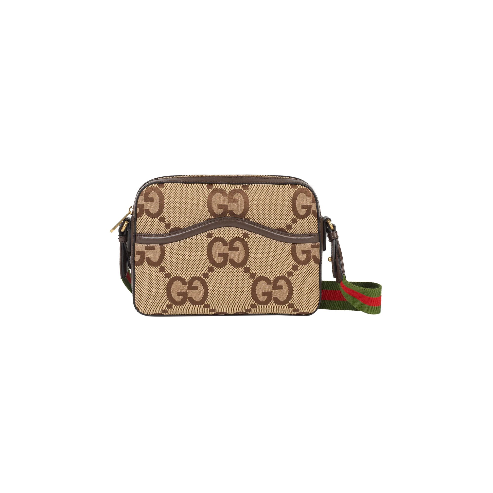 Gucci Jumbo Gg Messenger Bag - Tan | Editorialist